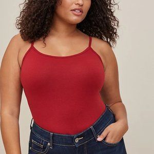 torrid | Tops | Torrid 4x Tank Top Cami Dark Red Tunic Foxy Plus Size ...